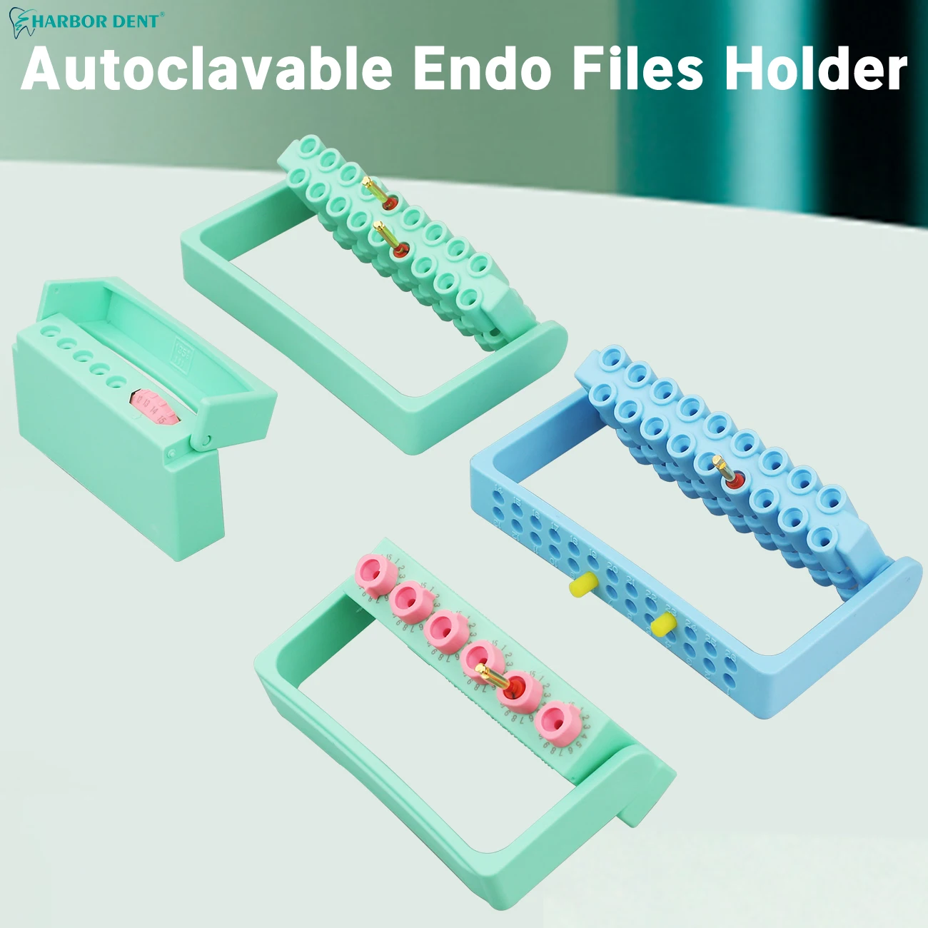 Dental Plastic Holder Plastic Stand Root Canal File For Endodontic ...