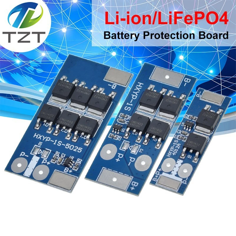 Bms 1s 12a 16a 24a 3.7v Lifepo4 Lithium Battery Protection Board 18650 ...