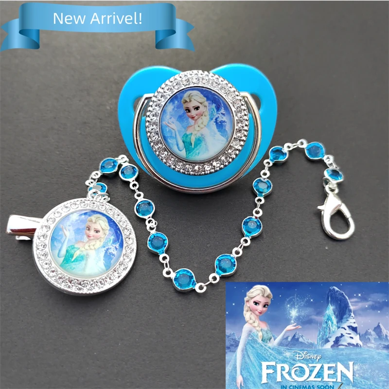 Disney Princess Pacifier | Kids Pacifiers Clips | Princess Pacifier ...