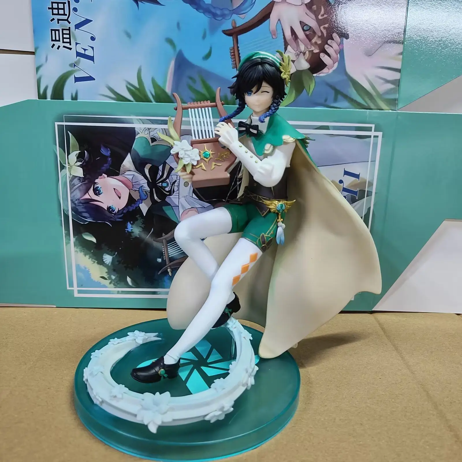 24cm-Game-Genshin-Impact-Anime-Figure-Gk-Venti-Changeable-Face-Statue ...