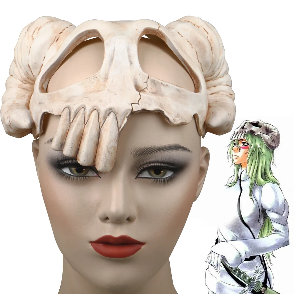 Anime-Bleach-Neliel-Masks-Thousand-Year-Blood-War-Neliel-Helmet-Goat ...