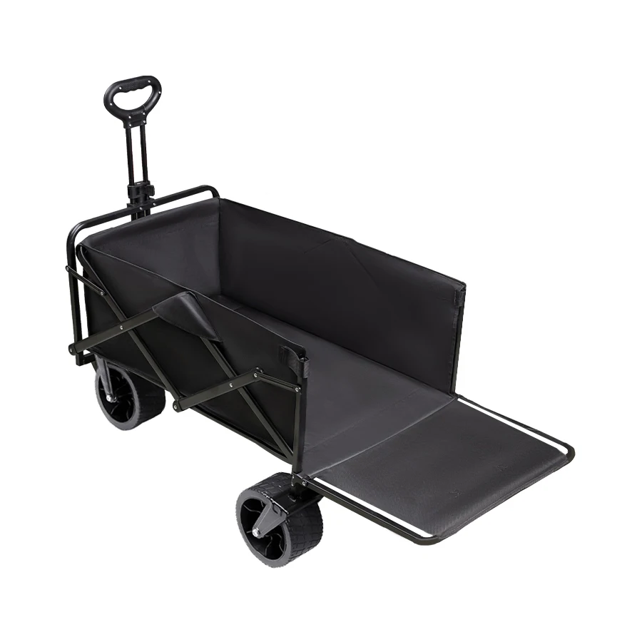 Extra-Long-Extender-Folding-Cart-Outdoor-Utility-Wagon-Cart-Large-Capacity-Camping-Picnic ...