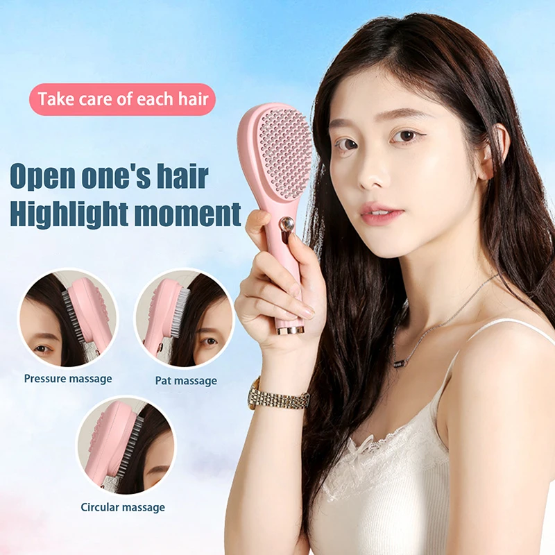 Self-Cleaning-Hair-Massage-Airbag-Comb-Magic-Retractable-Comb-Anti ...