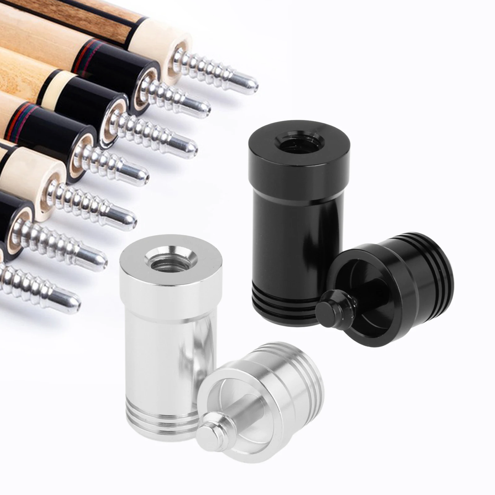 Pool Cue Joint Protector 3/8 x 10 Aluminum Alloy Joint Pin Protector ...