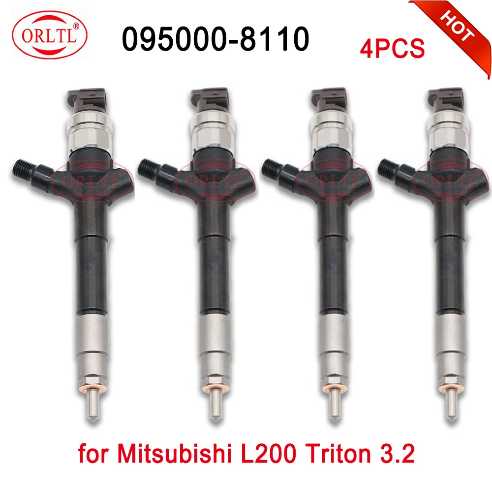 4PCS-1465A307-095000-8110-For-Mitsubishi-L200-Triton-3-2-Diesel-Fuel ...