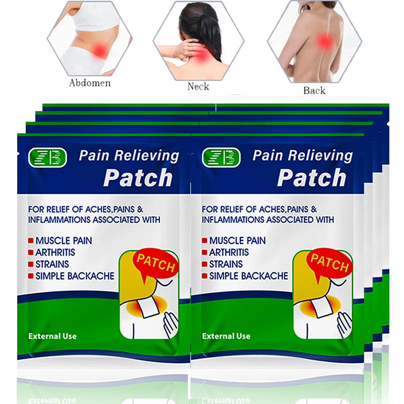 40PCS-Herbal-Medical-Plaster-Pain-Relief-Salonpas-Patch-for-Sore ...
