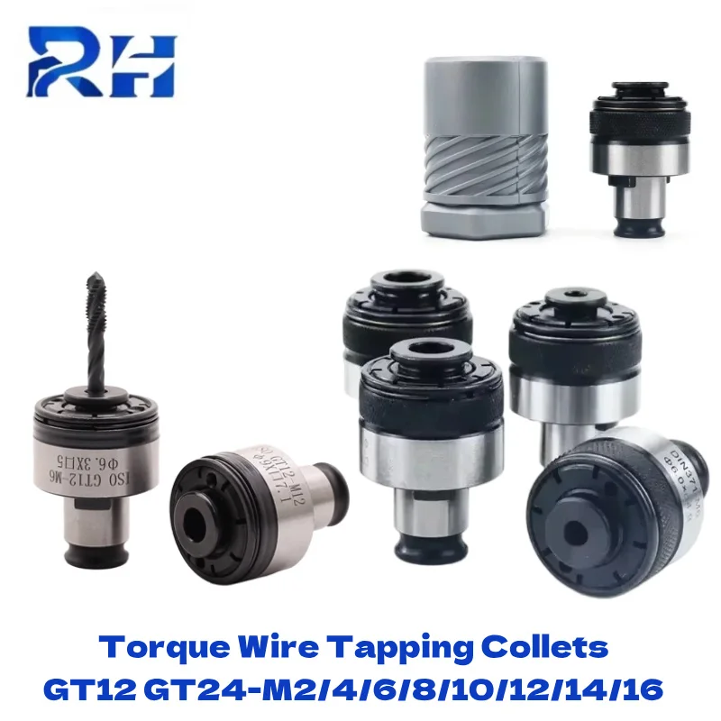 ISO/DIN/JIS Standard GT12 GT24 Tapping Collet Chuck M2-14 Matched with ...
