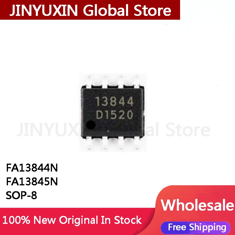 10Pcs FA13844N FA13844 13844 FA13845N FA13845 13845 SOP-8 IC Chip in ...