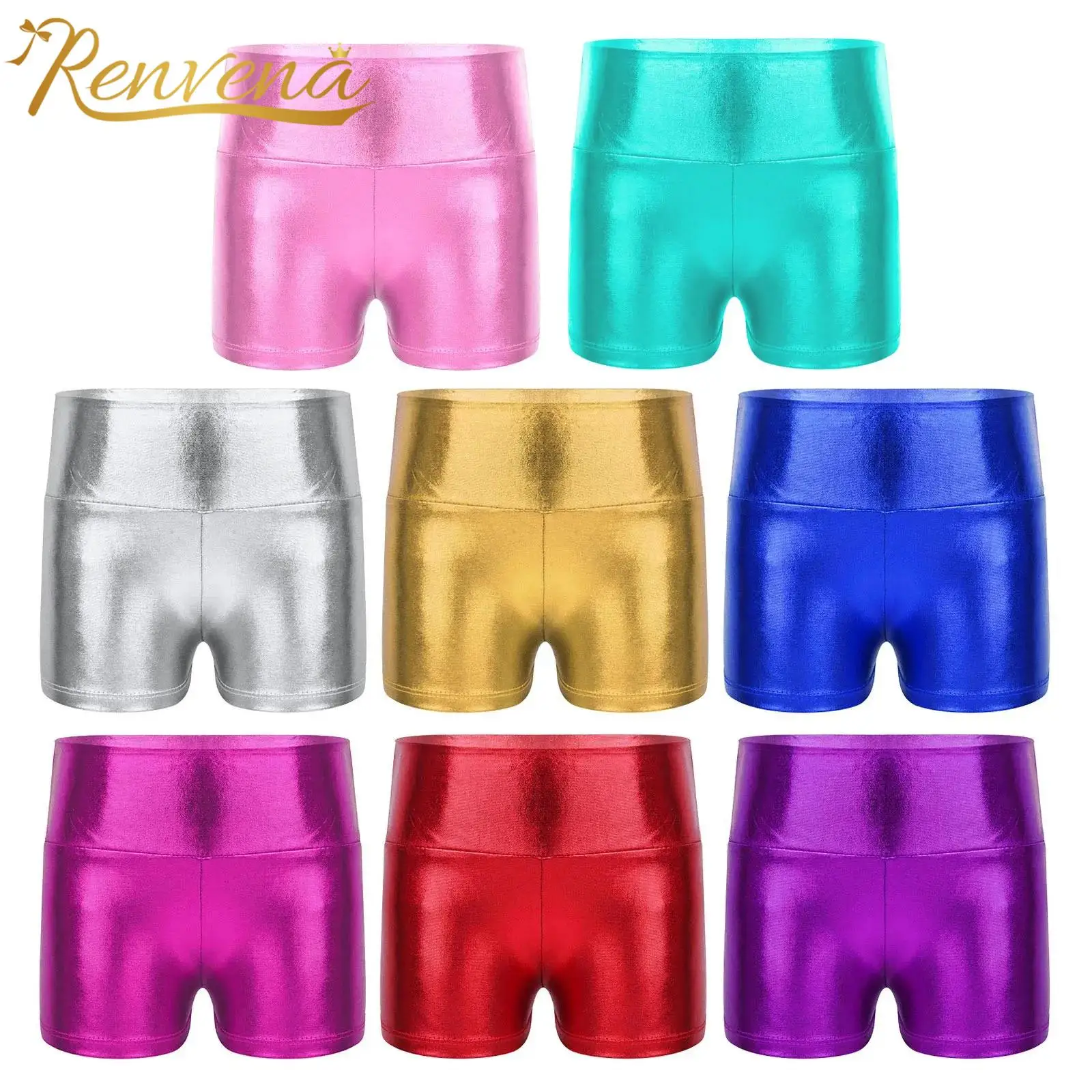 Girls 10-12 Girls Dance Gymnastics Shorts For Tumbling Volleyball Cheer ...