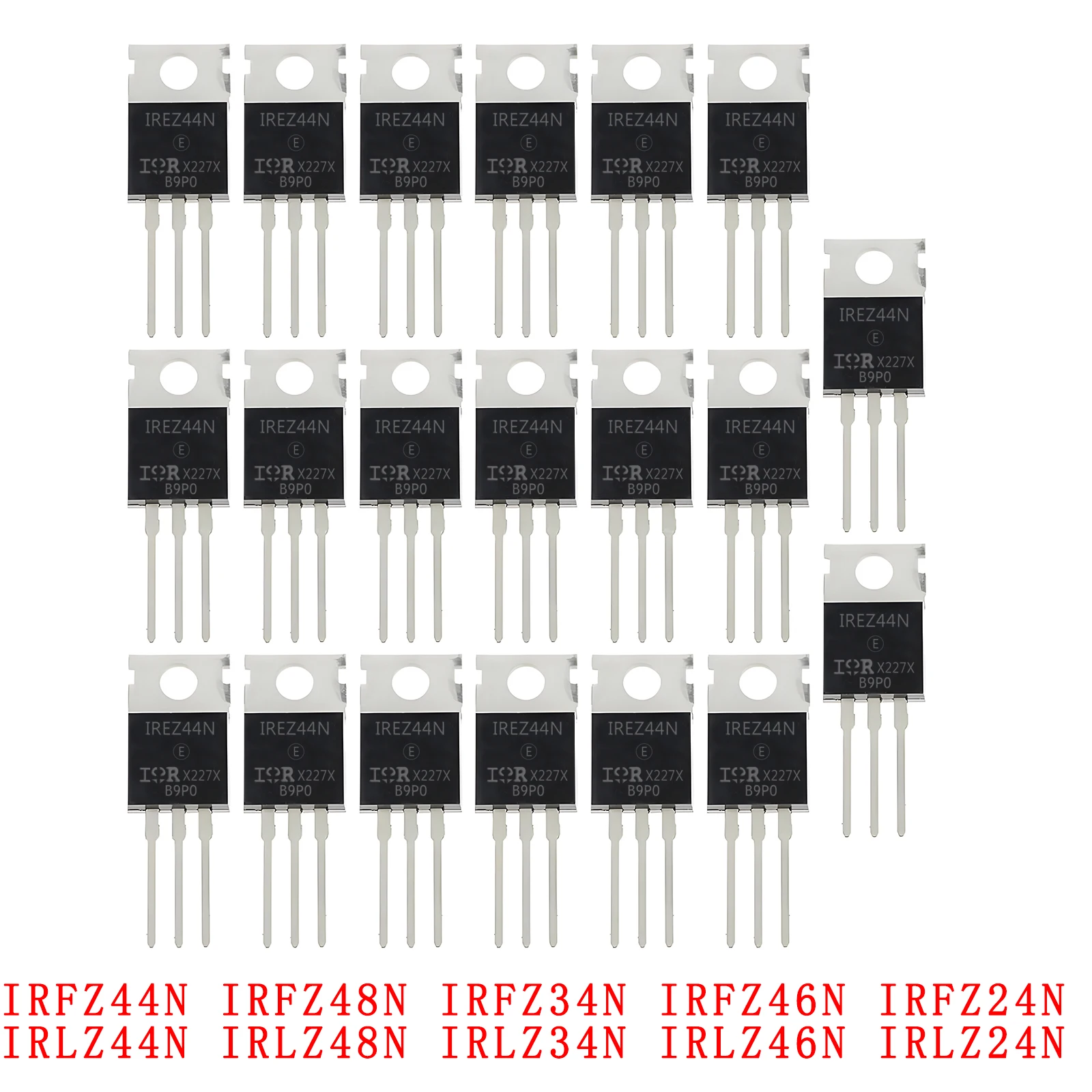 N-MOSFET-IRFZ44N-IRFZ48N-IRFZ46N-IRFZ24N-IRLZ44N-IRLZ48N-IRLZ34N ...