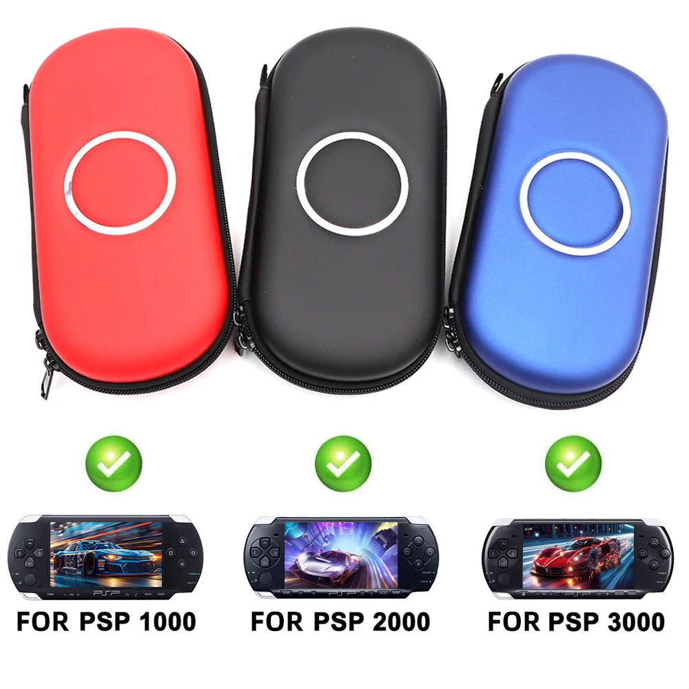 Portable Carrying Case For Sony PSP 1000 2000 3000 Pouch Hard EVA ...