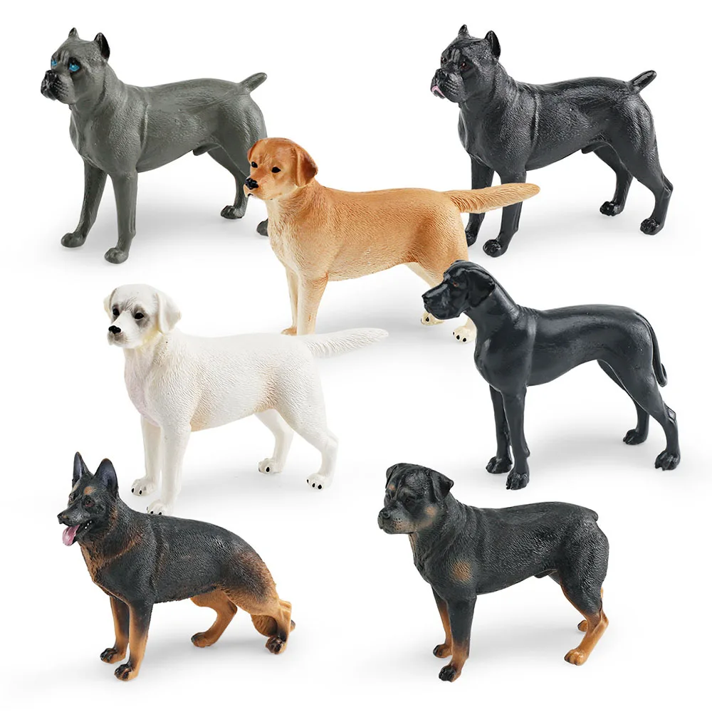 1Pc-Cute-Pet-Dog-Figures-Mini-Shepherd-Rottweiler-Labrador-Retriever ...