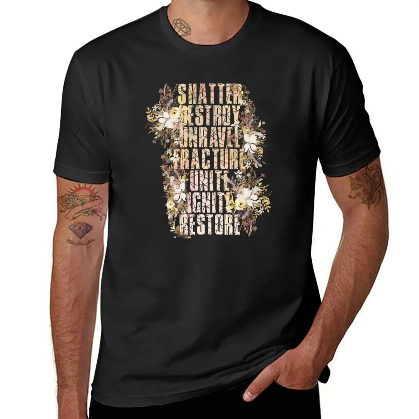 all-shatter-me-T-Shirt-boys-whites-plus-size-tops-quick-drying-mens ...