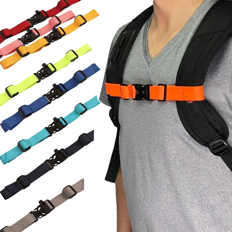 Backpack-Chest-Bag-Strap-Harness-Adjustable-Shoulder-Strap-For-Bag ...