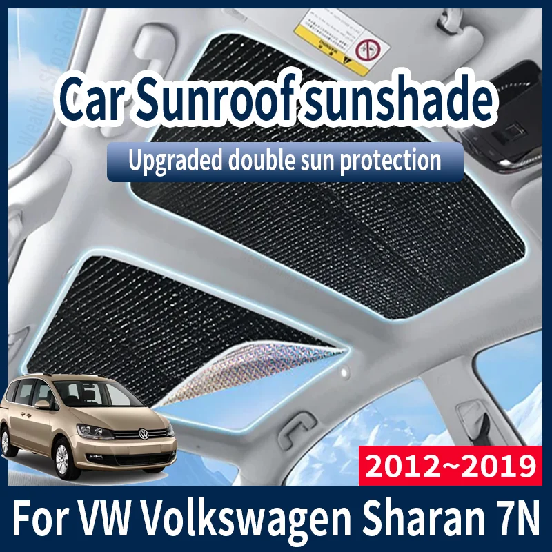Car Sun Shades Cover For VW Volkswagen Sharan 7N 2012~2019 2016 Auto ...