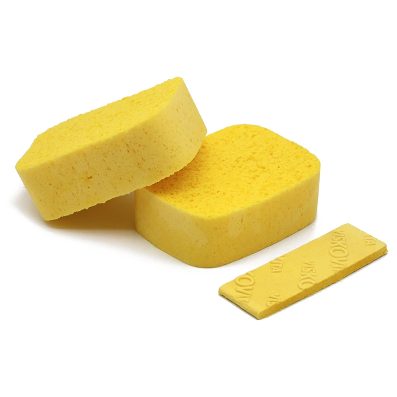 3pcs Dental Porcelain Blow-up Sponge Dentist Lab Materials Viscose ...