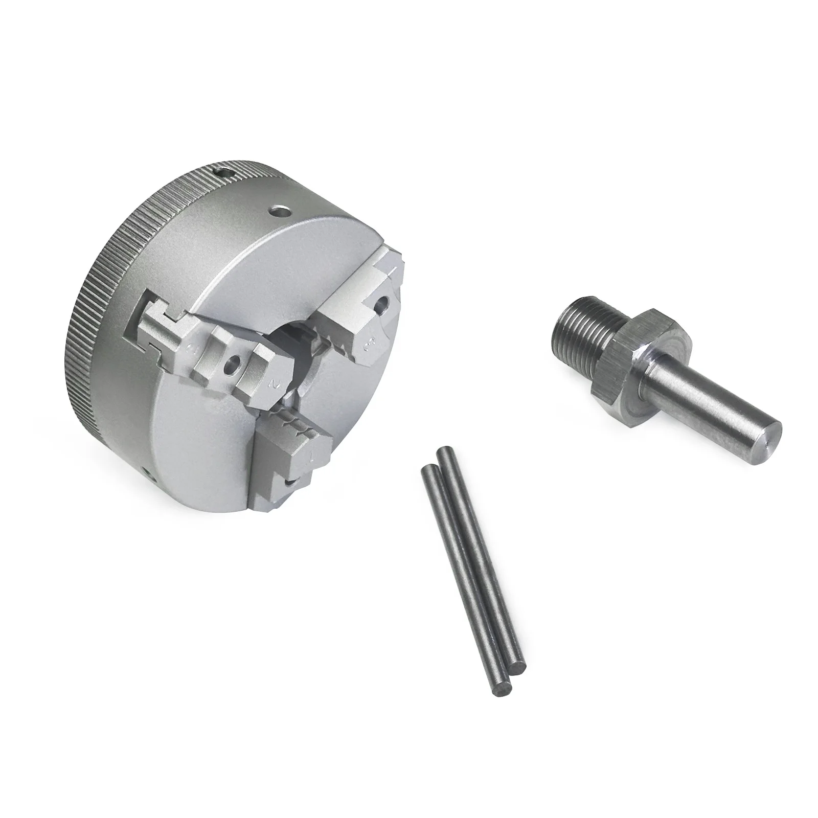 Z011 Mini Lathe Chuck Set ,CNC Self Centering Aluminum Alloyy 3-Jaw ...