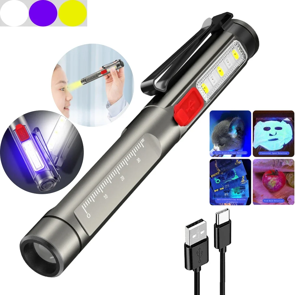 First-Aid-Pen-Light-Professional-Medical-Pen-Light-Rechargeable-Handy ...
