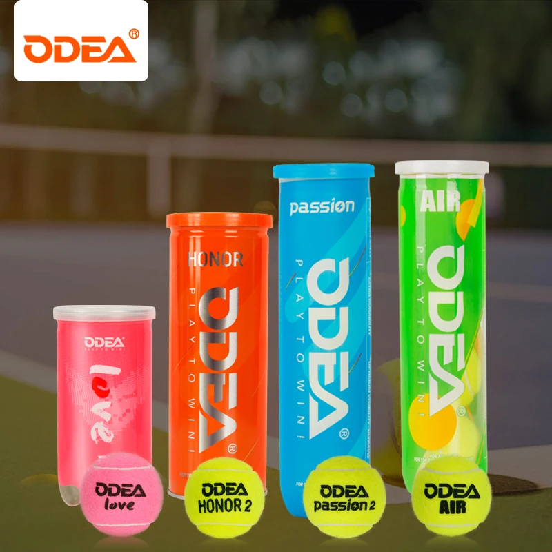 ODEA-Tennis-Balls-2-Cans-ITF-Approved-Wool-Felt-Tenis-Competition-Training-Pressurized-Tenis ...