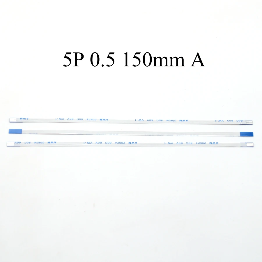 10-30pcs/lot 5pin New FFC FPC flat flexible cable 0.5mm pitch 5 pin A ...