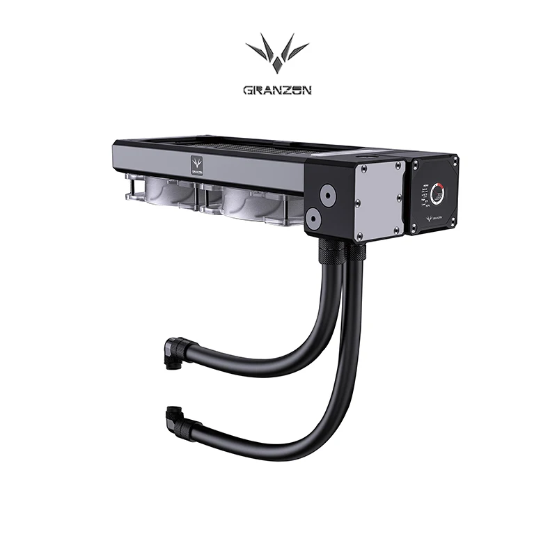 Bykski Granzon Computer CPU GPU Water Cooling Kit Pump + Bridge Moudle + 240mm Radiator + 120mm ...