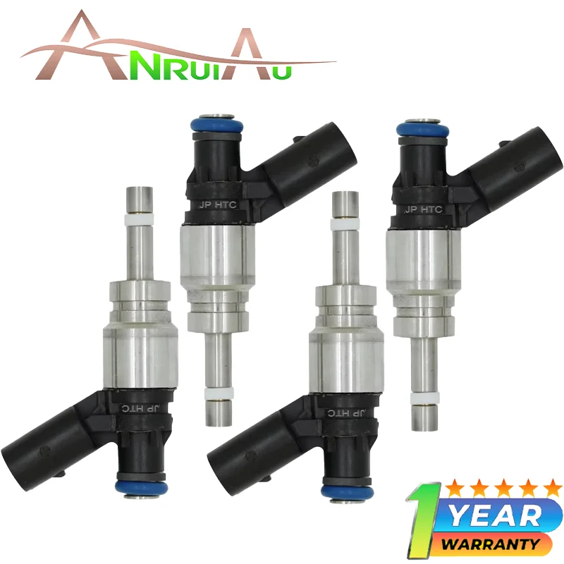New 4PCS Fuel Injector 06E906036E Compatible with Audi A6 A8 Q7 R8 S5 4 ...