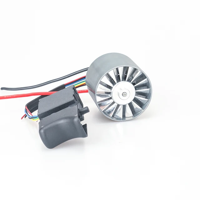 40mm BLDC Inrunner Brushless Motor High Speed Jetfan EDF Ducted Jet Fan ...