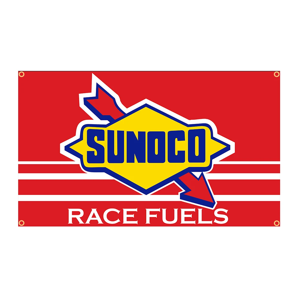 90x150cm-Sunoco-Racing-Car-Oil-Flag-Polyester-Printed-Garage-or-Outdoor ...