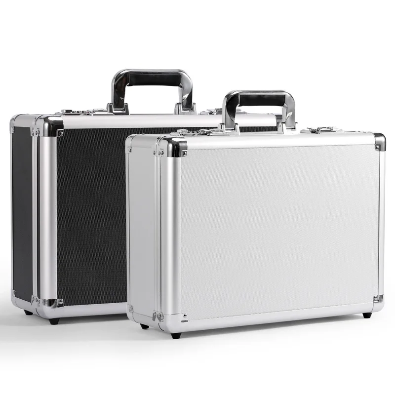 Portable-Toolbox-Aluminum-Suitcase-With-Lock-Electric-Tool-Box-With ...