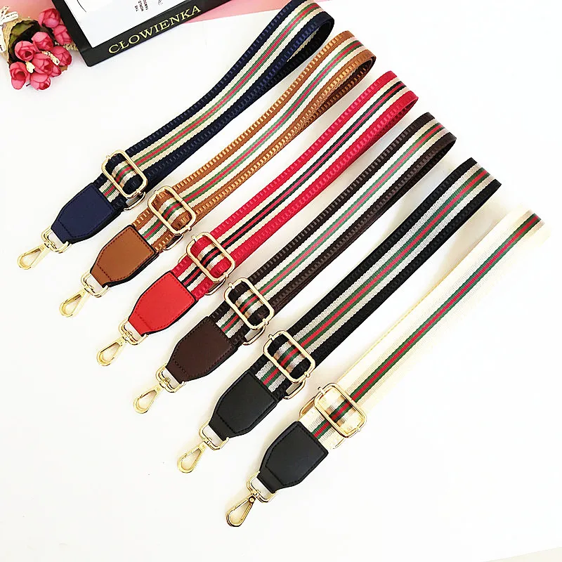 3-8Cm-Striped-Shoulder-Belt-for-Bag-Women-s-Bag-Straps-Adjustable-Nylon ...