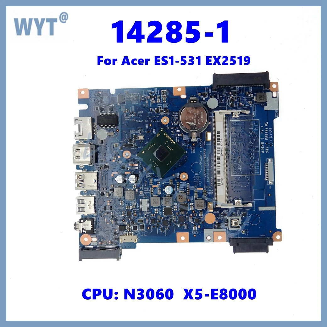 Carte mère pour ordinateur portable Acer Aspire ES1-531 EX2519, avec ...