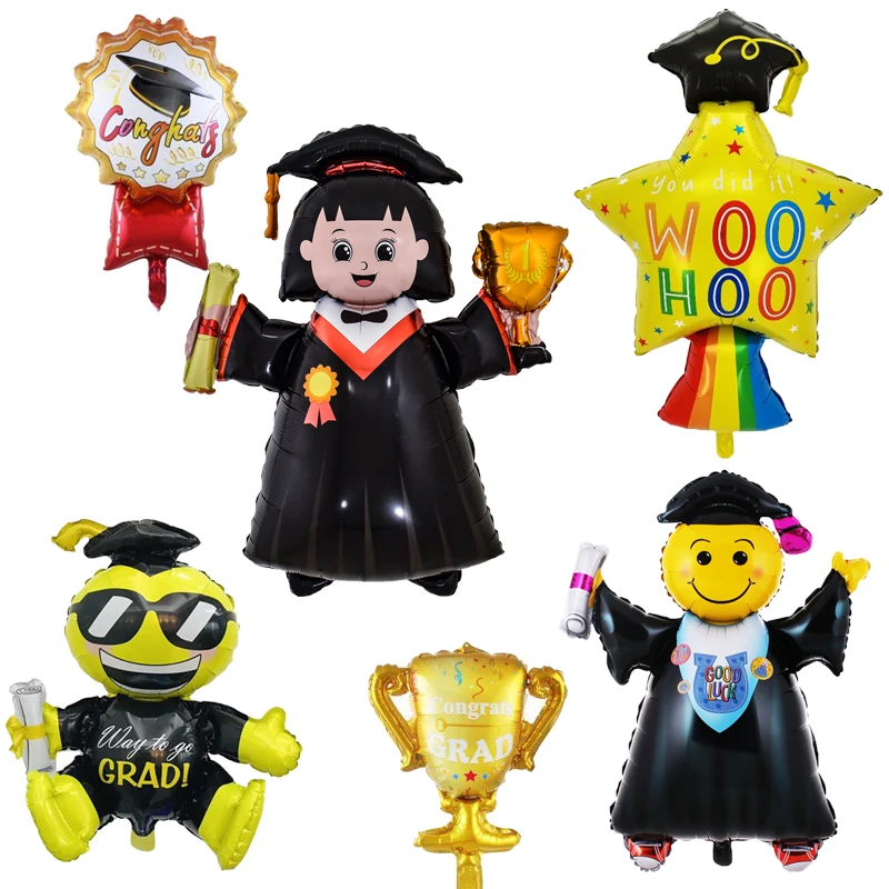 Doctor Foil Balloons Boy Girl Doctor Balloon Graduate Theme Globos ...