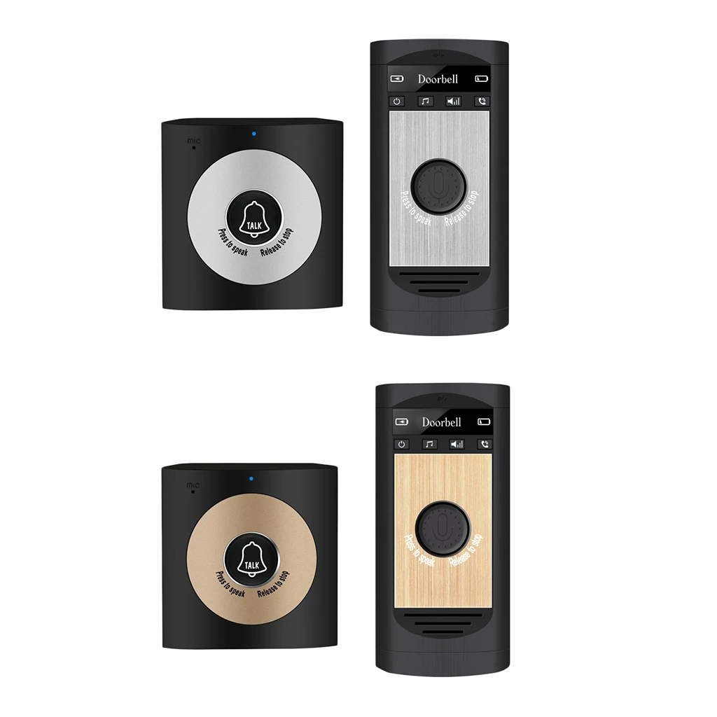 Wireless-Intercom-Doorbell-Two-Way-Talk-Intercomunicador-Interphone-For ...
