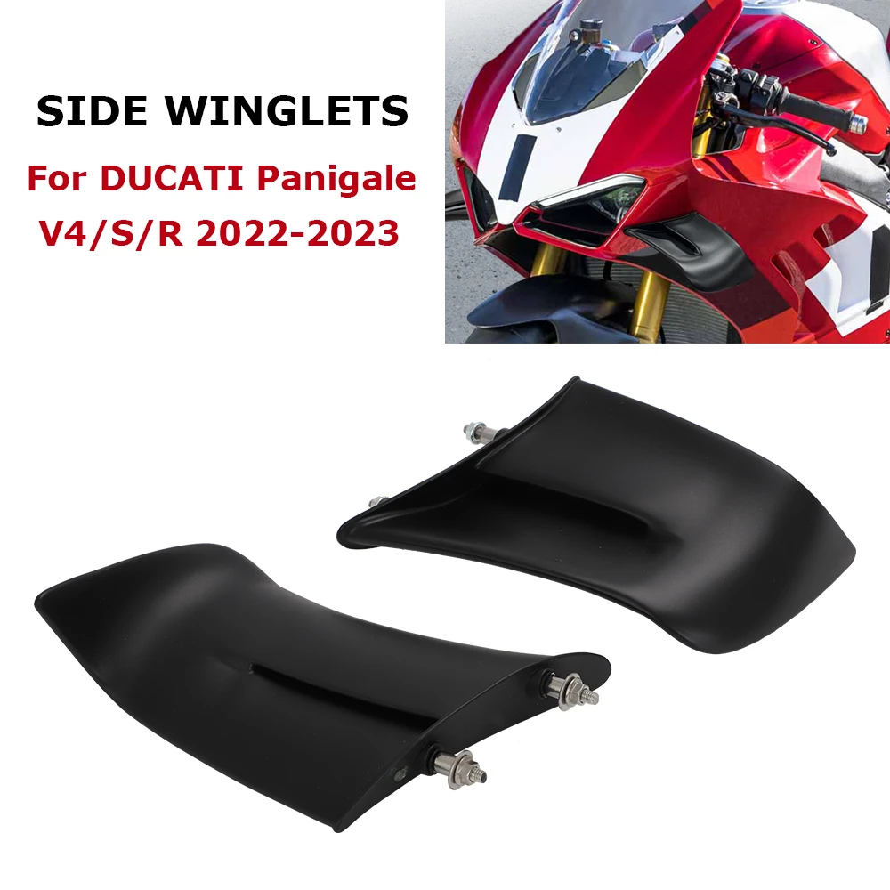 For-DUCATI-Panigale-V4-V4S-V4R-2022-2023-Motorcycle-Winglets-Side ...