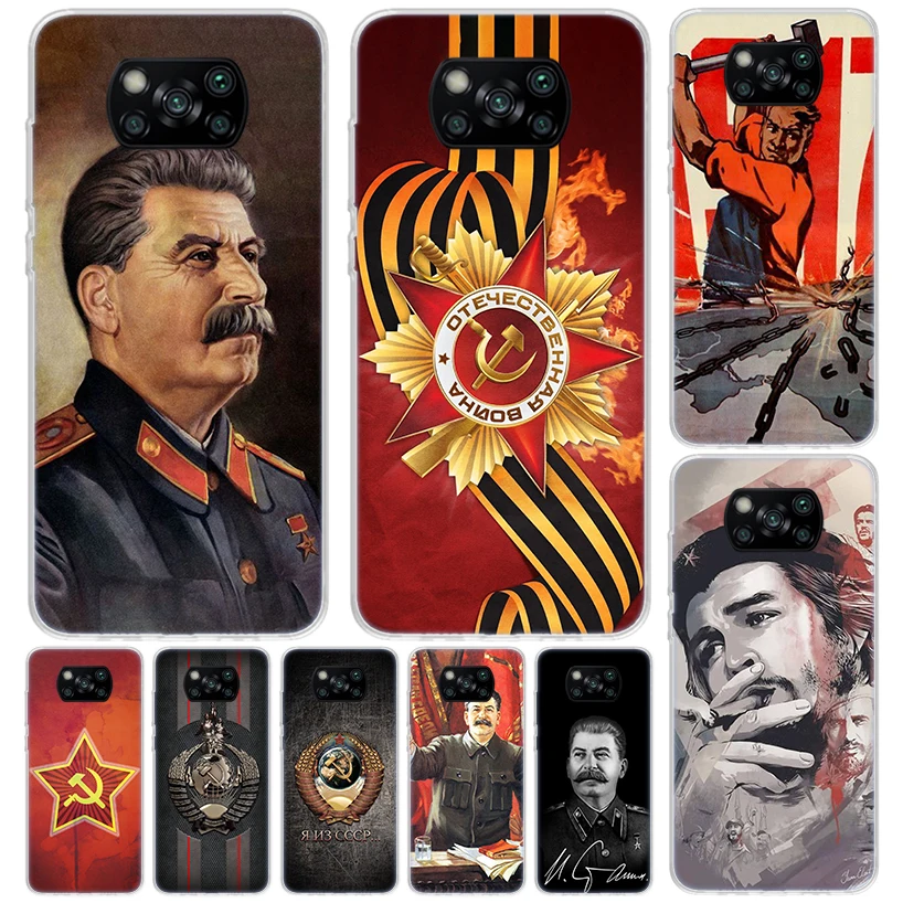 Russian-Stalin-Ussr-Communism-Cover-For-Xiaomi-Poco-X6-X5-Pro-X4-Gt-X3 ...