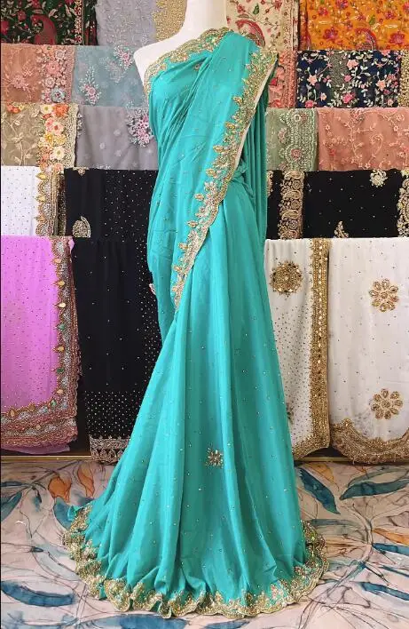 Saree-Indiano-Tradicional-Para-Mulheres-Vestido-De-Ver-o-Sari-Nepal ...