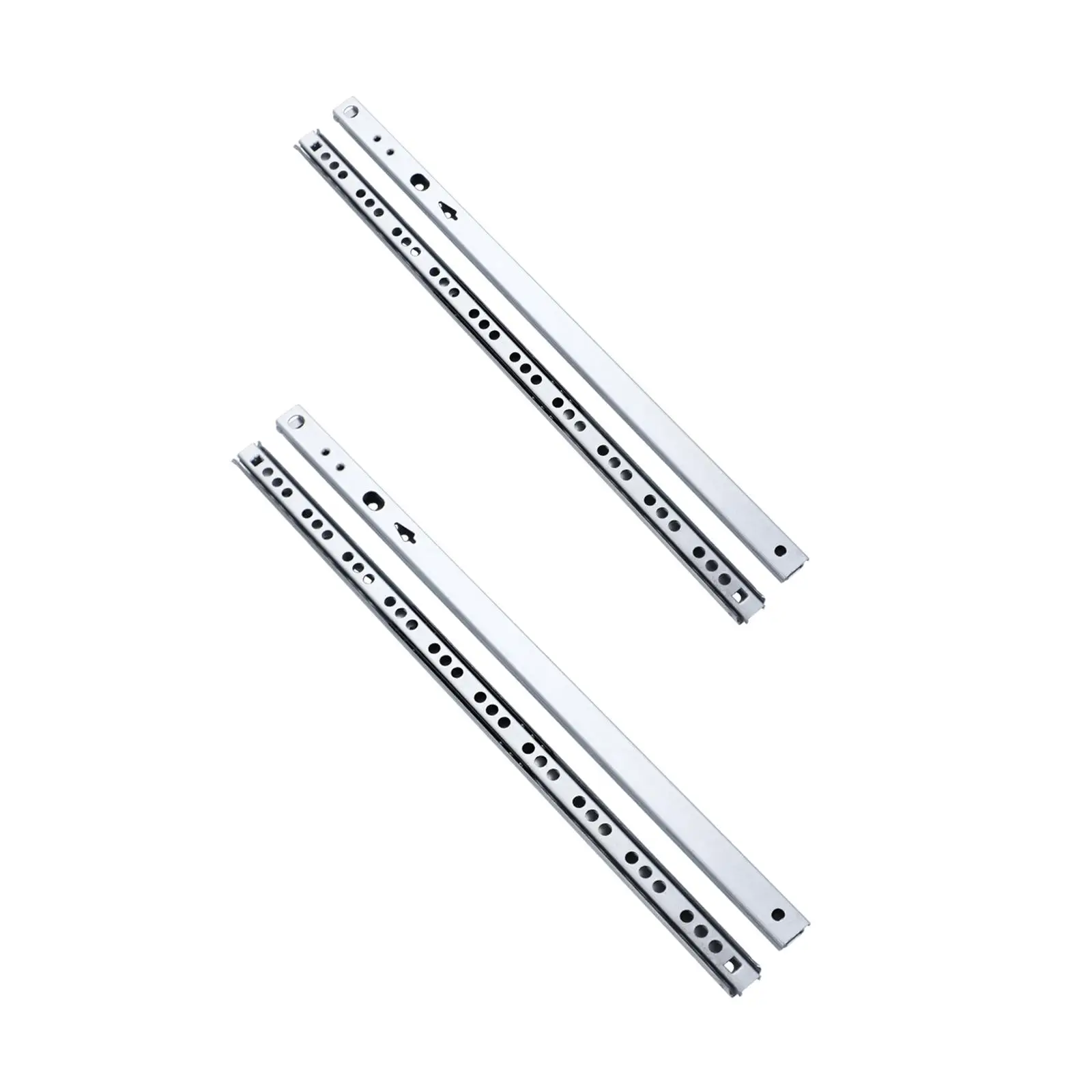 Drawer-Slides-Hardware-Side-Mount-2-Sections-Drawer-Runners-Cabinet ...