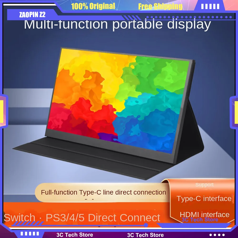 Coolfy-2K-144Hz-Portable-Display-Monitor-14-inch-15-6-inch-Laptop ...