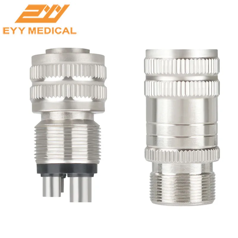 Dental-Adapter-2-to-4-High-Speed-Handpiece-Dentistry-Instrument-4-to-2 ...