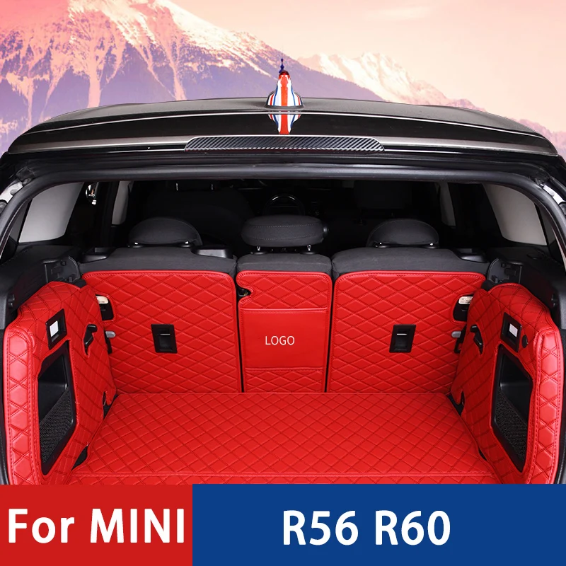 Car-Trunk-Mat-For-BMW-Mini-Cooper-R56-R60-COUNTRYMAN-Leather-Bottom ...