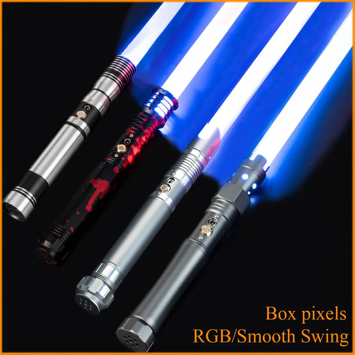 TOOBAX Lightsaber Heavy Dueling Rgb Ecopixel โลหะ Hilt Smooth Swing ...