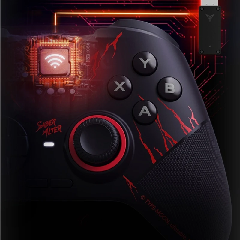 Flydigi mando de juego Direwolf Fate, mando inalámbrico compatible con ...