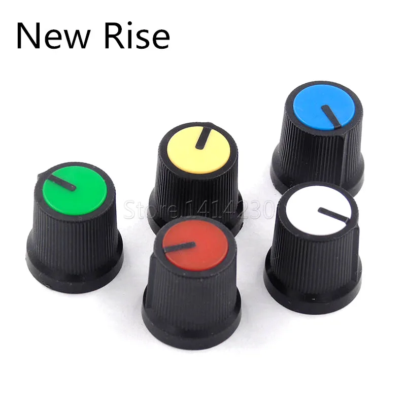 10Pcs-AG3-WH148-Potentiometer-Switch-knob-Cap-Plastic-Knob-Plum-Handle ...