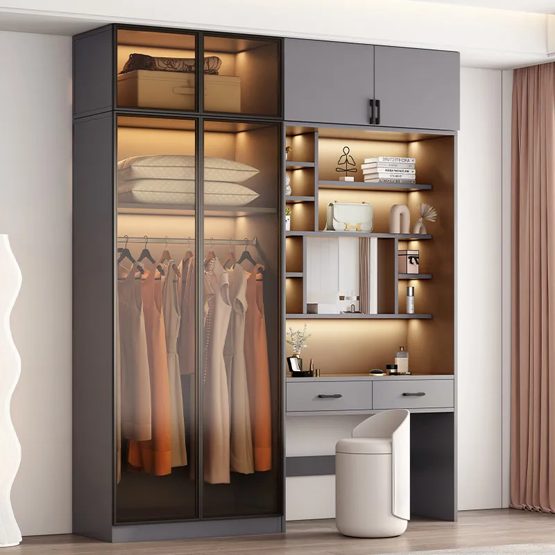 Modern Wardrobe With Dressing Table