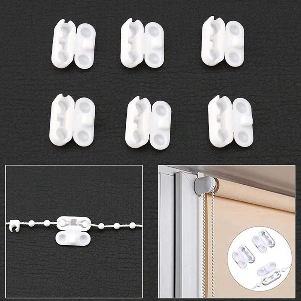 10pcs Roller Blinds Pull Cord Connector Curtain Chain Connector Cord ...