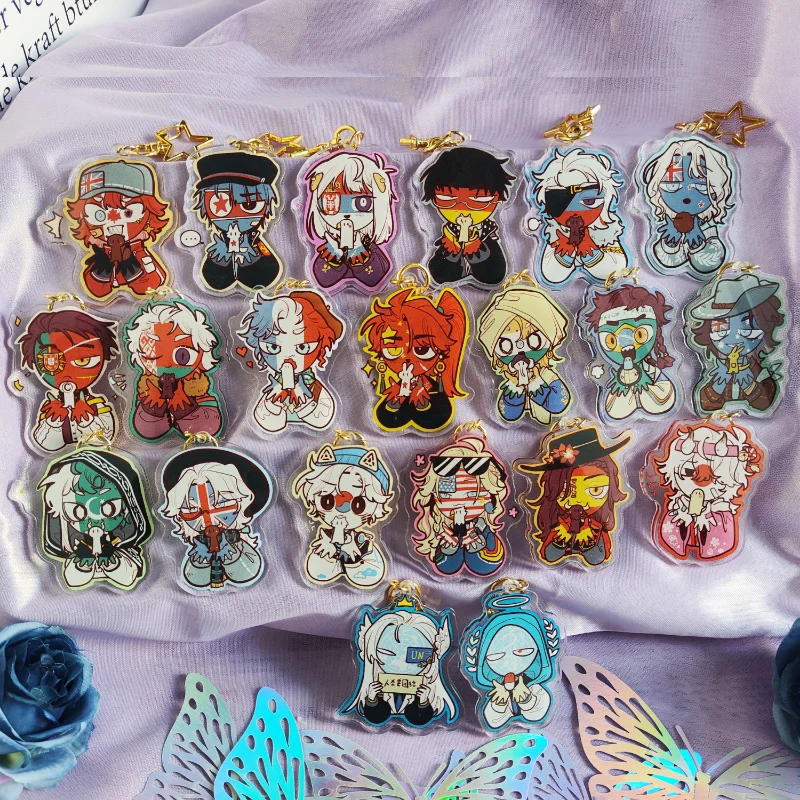 CountryHumans-Anime-KeyChain-Cartoon-Funny-Men-Key-Chain-for-Women ...