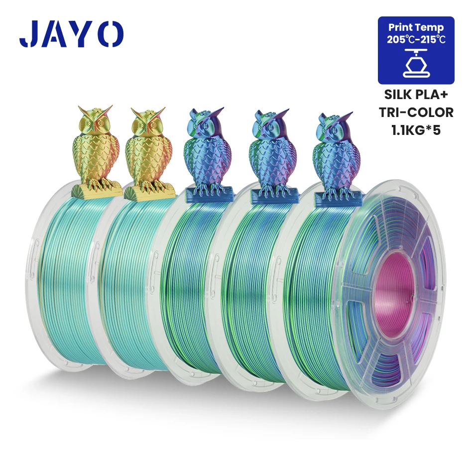 JAYO-PLA-Rainbow-3D-Filament-Silk-PLA-plus-Rainbow-3D-Printer-Filament ...