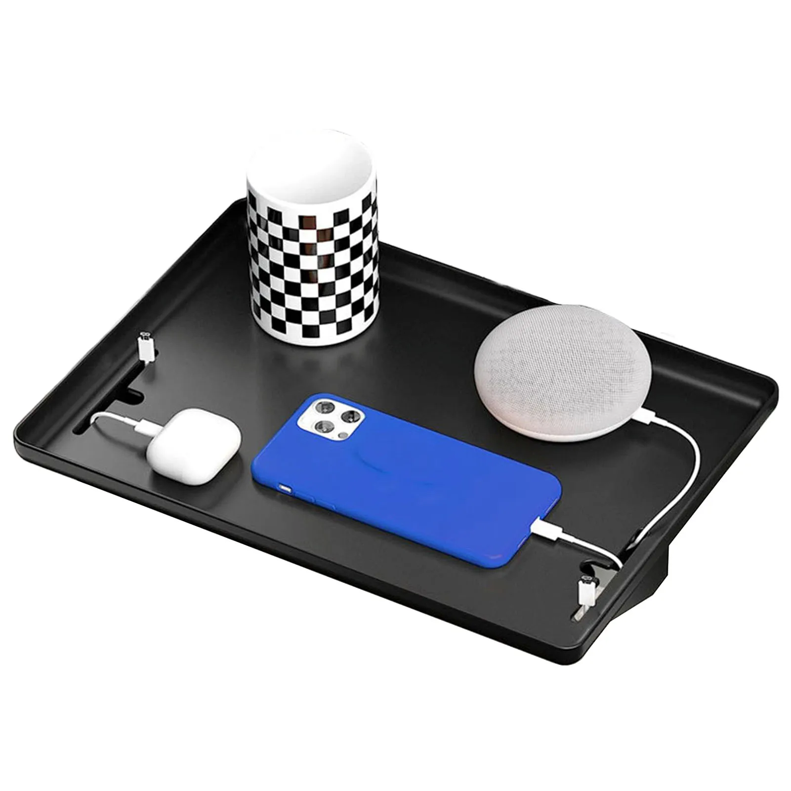 Bedside-Storage-Tray-Data-Cables-Neatly-Home-Organizer-Display-Tray ...