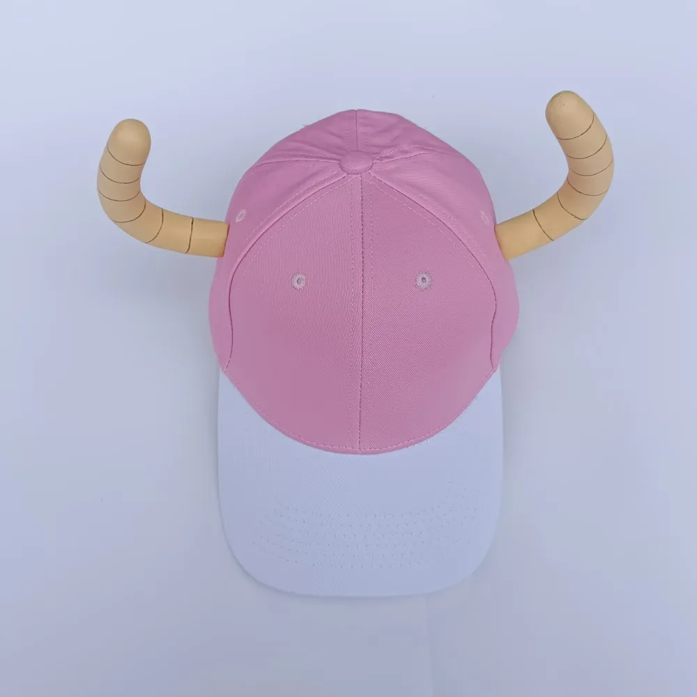 Miss Kobayashi's Dragon Maid Quetzalcoatl Lucoa Cosplay Cap Anime Pink ...