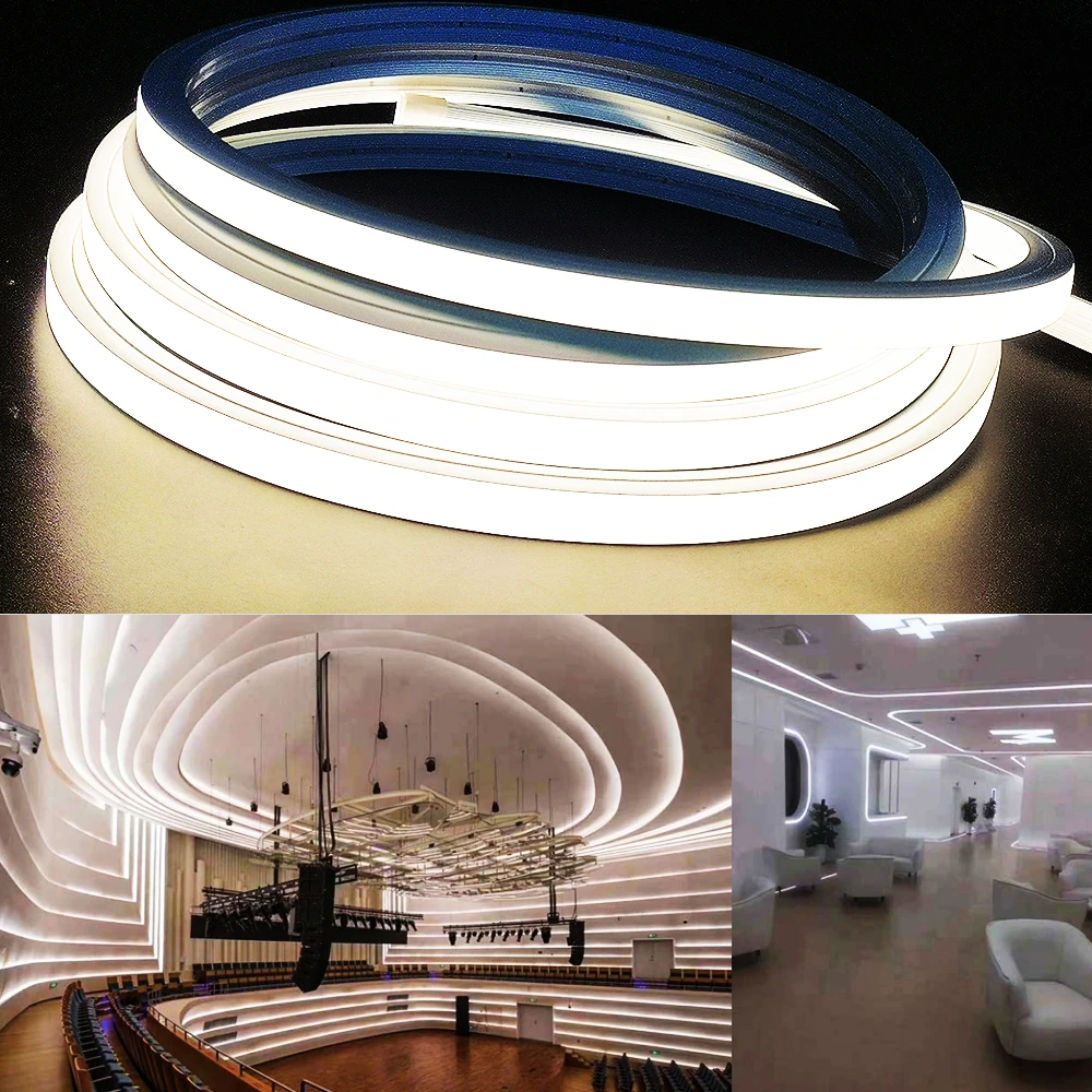 LED Flexible Neon Light Tube Soft Silicone Cover SMD 2835 10X10 ...